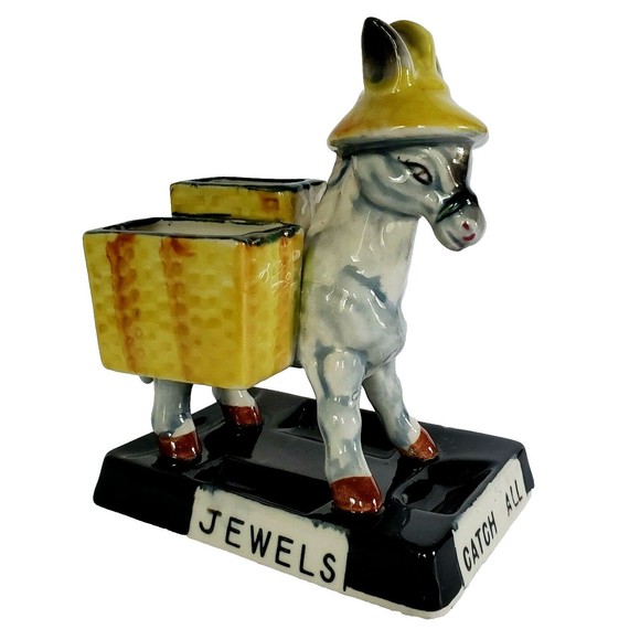 Unbranded | Accents | Vtg Donkey Burro Dresser Trinket Jewelry Valet ...